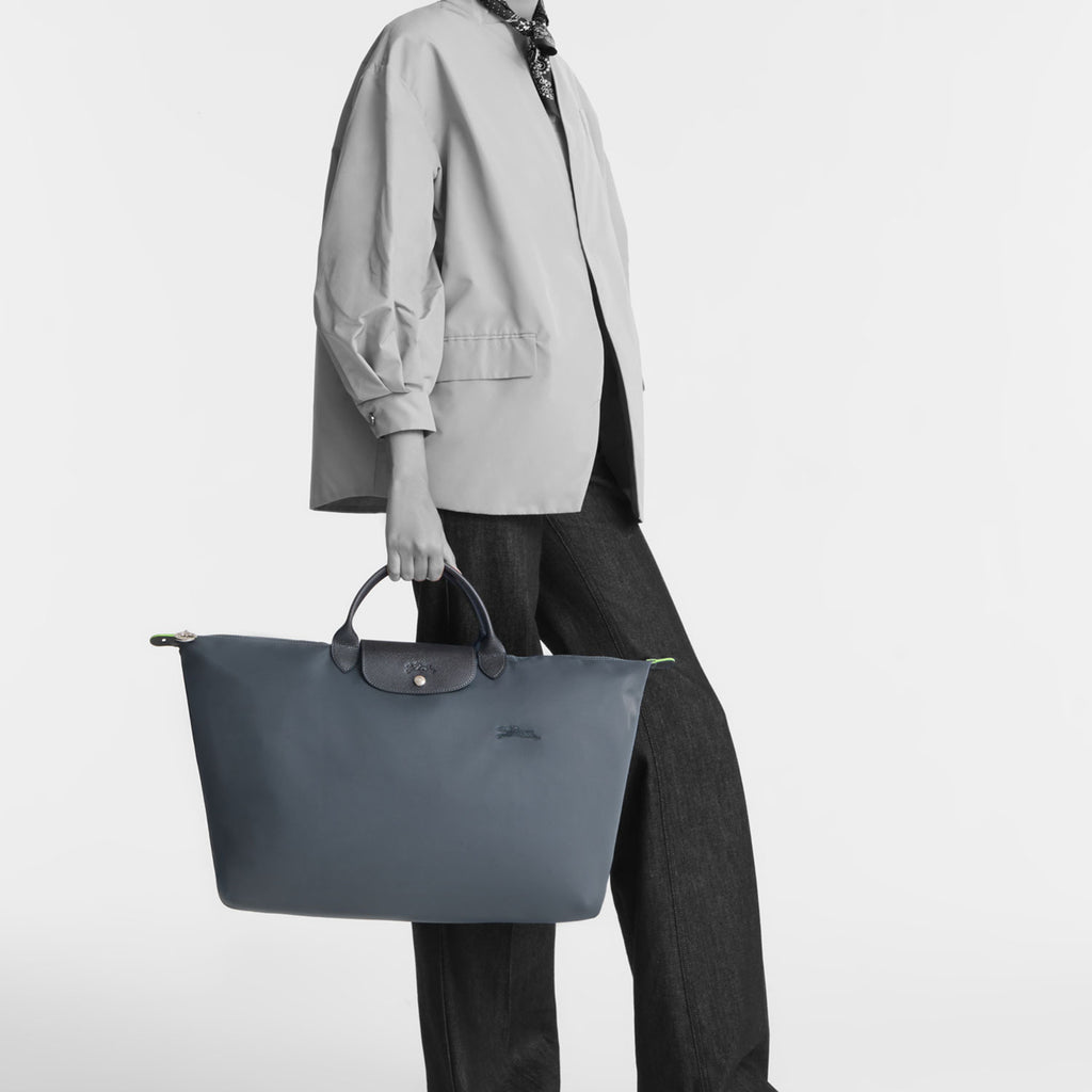 Longchamp Le Pliage Green travel bag XL grey – Lieblingstasche