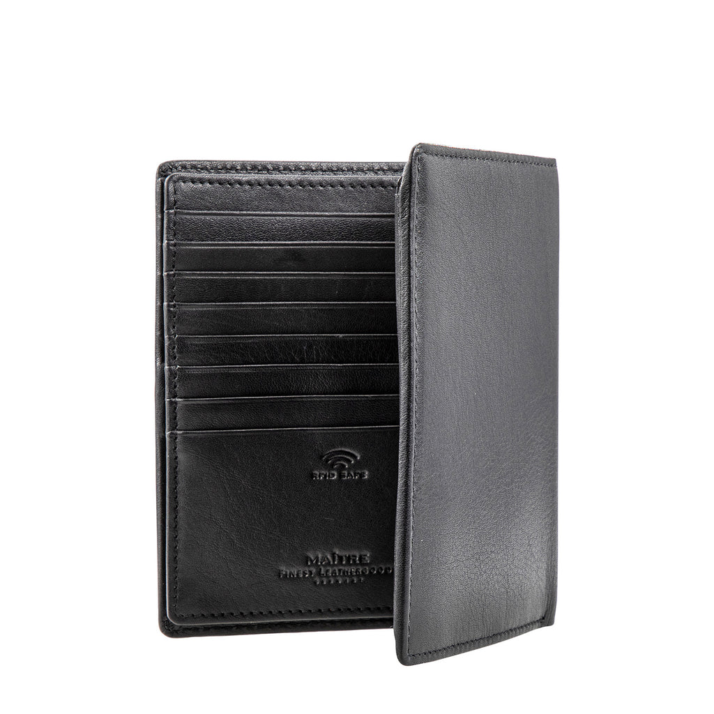 Maître F3 Heinbert Billfold V14 black – Lieblingstasche