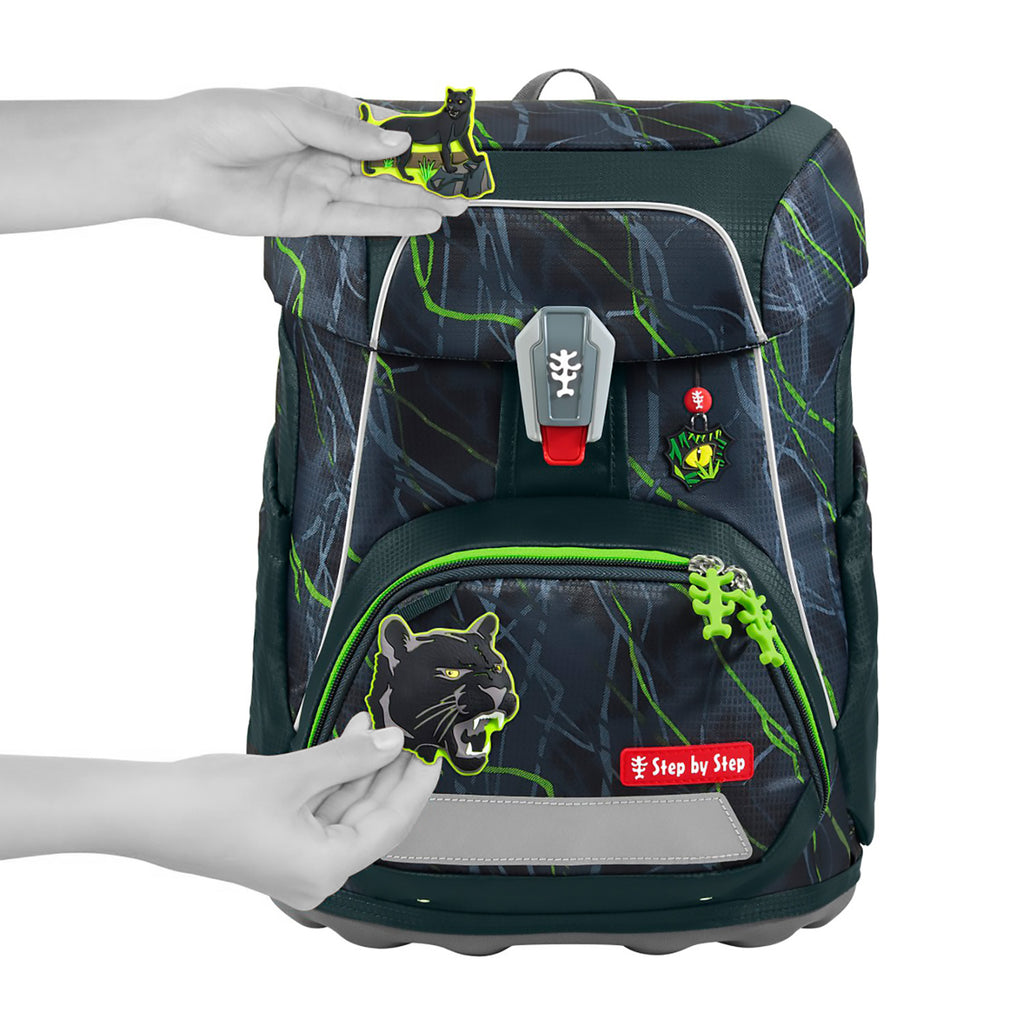 Step by Step Fit schoolbag set green – Lieblingstasche