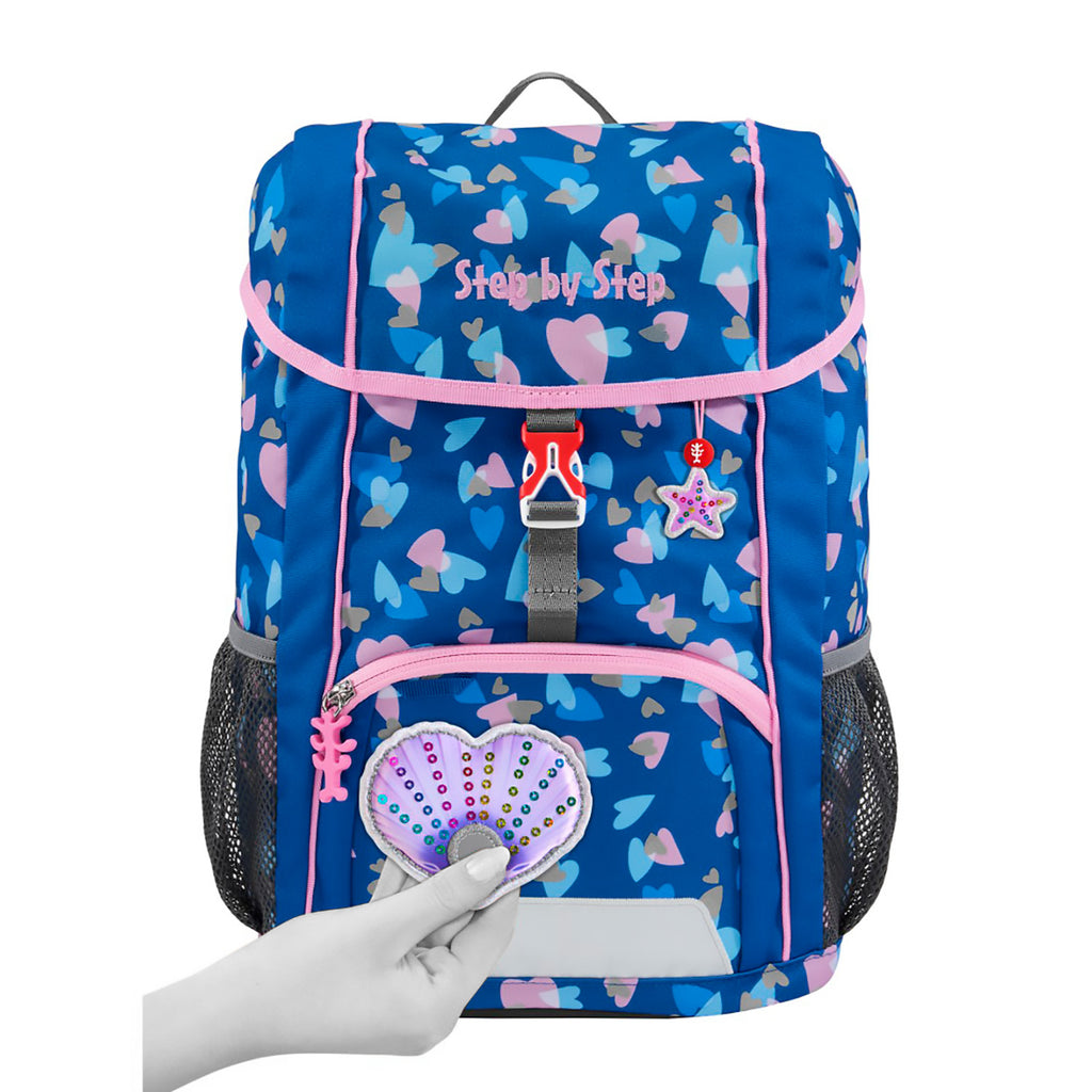 Step by Step Kid backpack set Reflect blue – Lieblingstasche