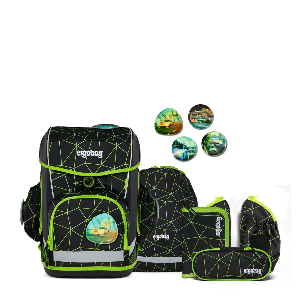 ergobag Cubo Light Lumi Edition green – Lieblingstasche