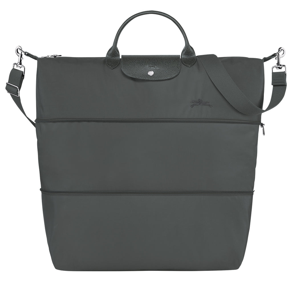 Longchamp Le Pliage Green travel bag grey – Lieblingstasche