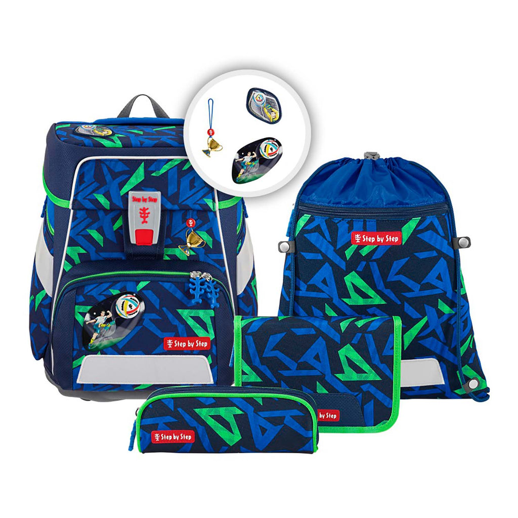 Step by Step Space school bag set blue – Lieblingstasche