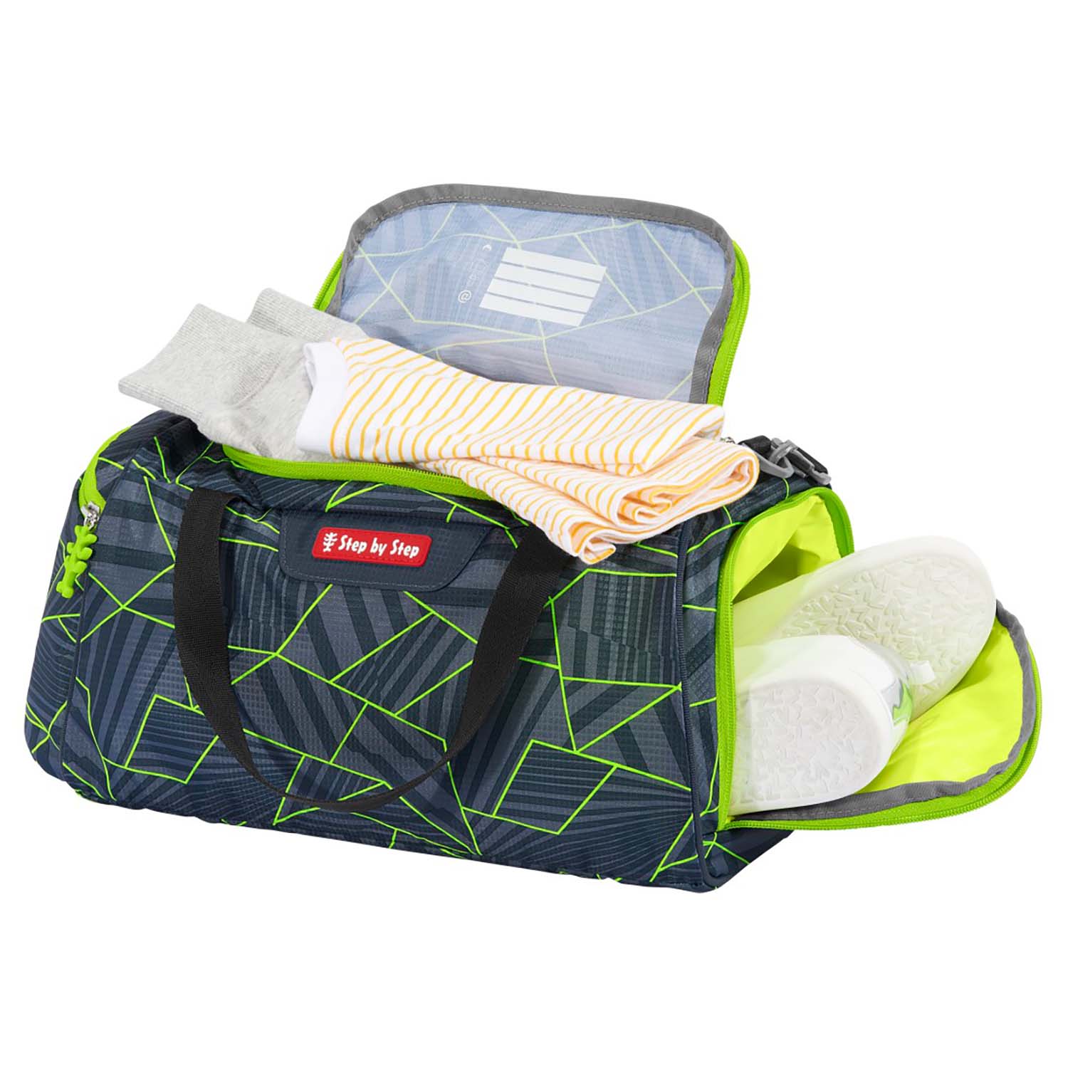 Step by Step sports bag green – Lieblingstasche